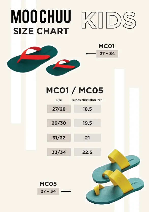 Size Chart - Moo Chuu Indonesia