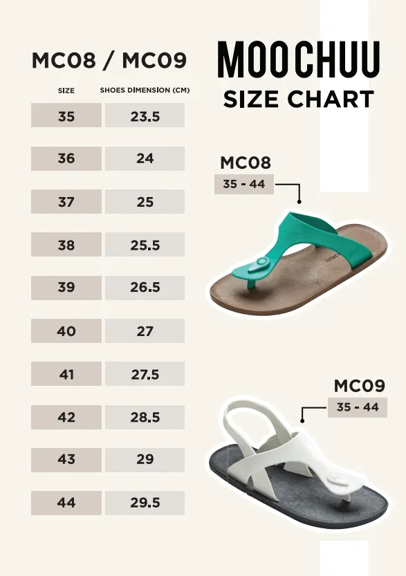 Size Chart - Moo Chuu Indonesia